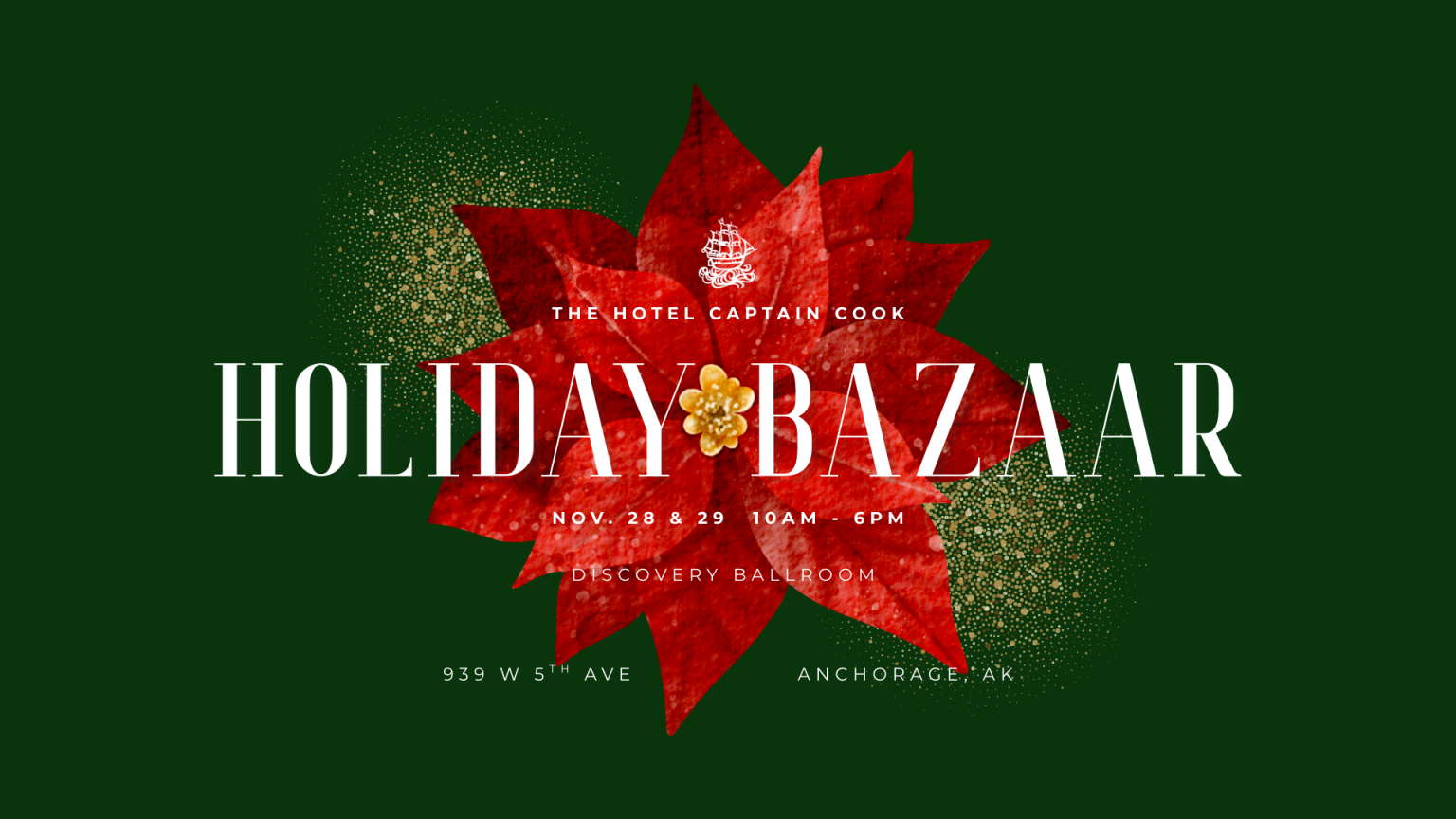 4th Annual Holiday Bazaar at the Hotel Captain Cook - Hotel Captain Cook