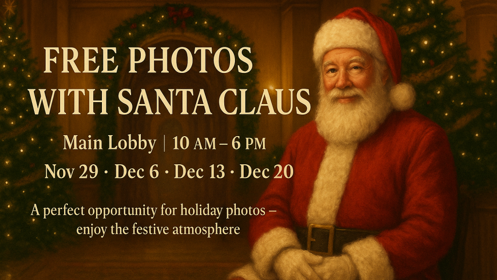 Free Photos with Santa – Hotel Captain Cook - Hotel Captain Cook